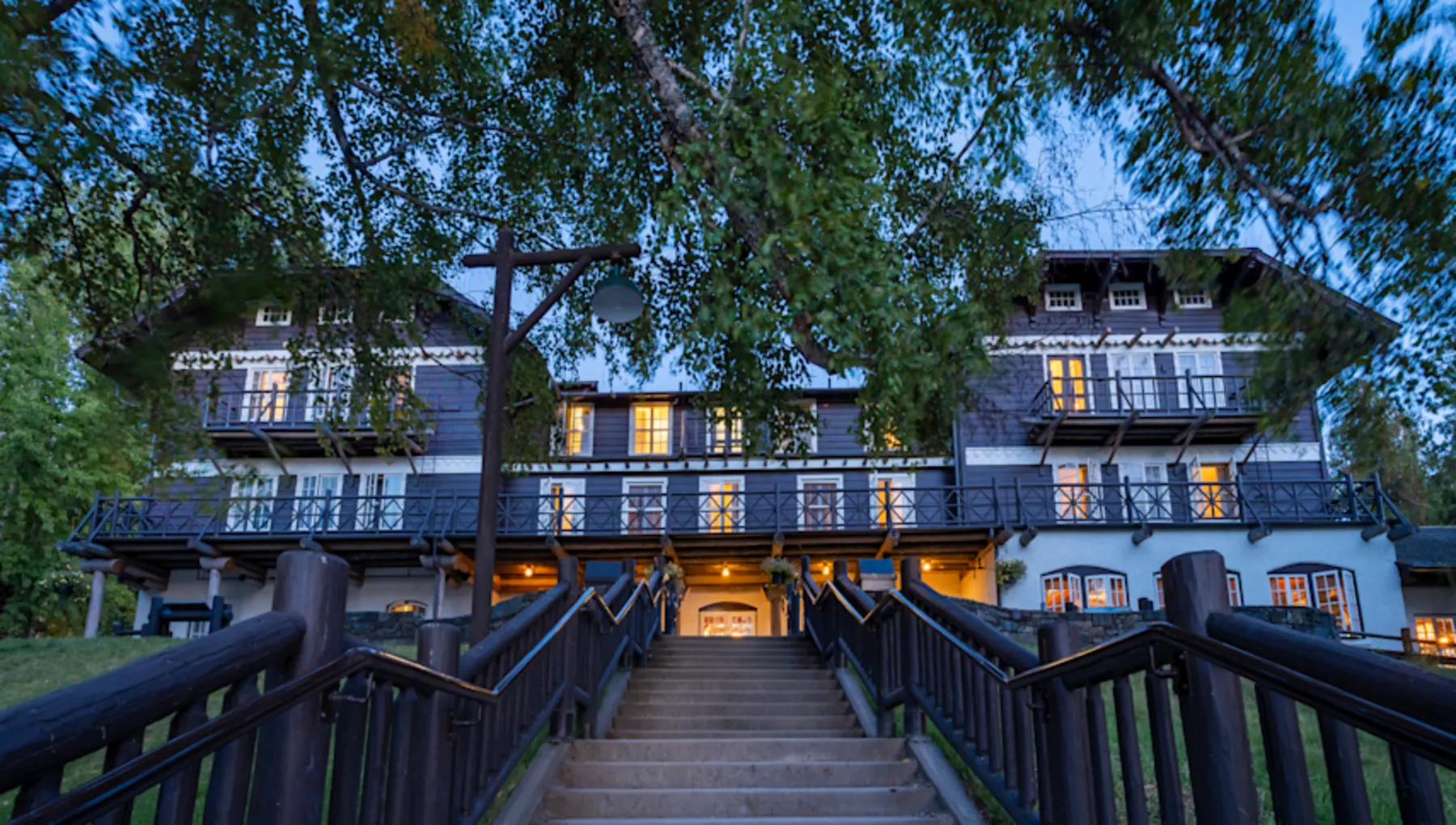 Stay at Lake McDonald Lodge